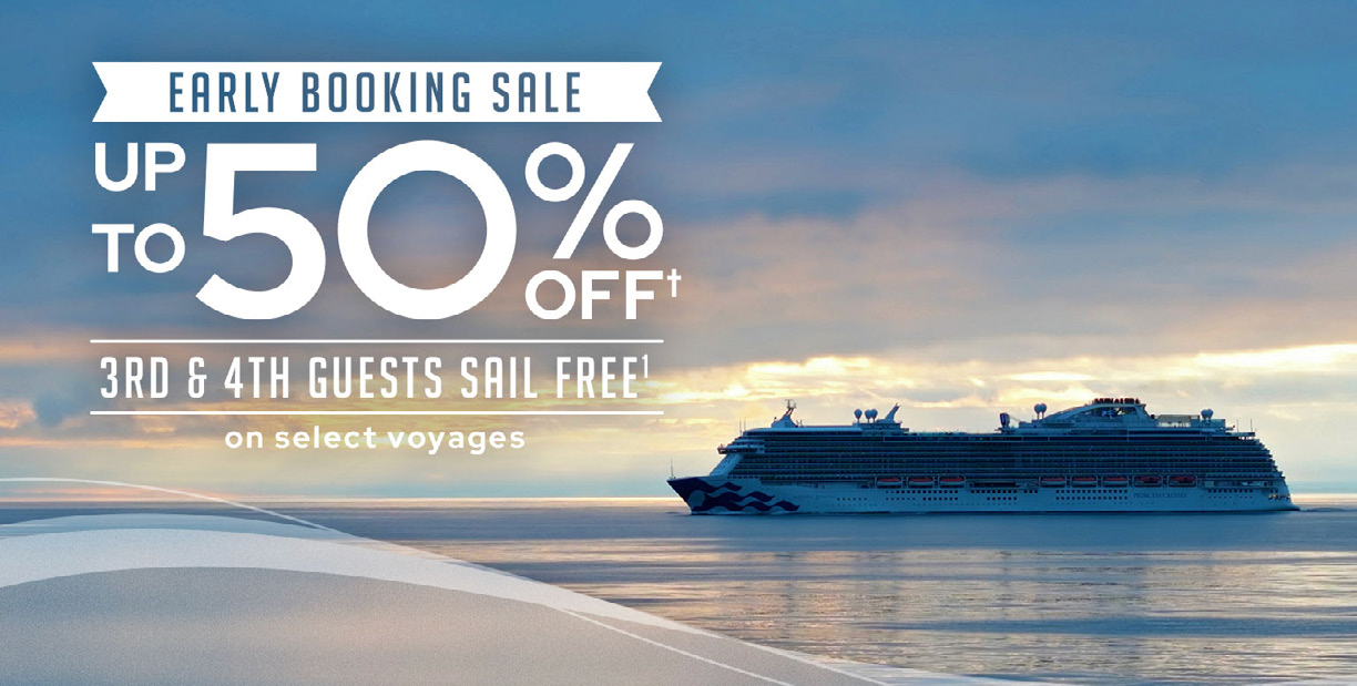 Save up to 50% on Select Princess Sailings | FROSCH by Chase Travel